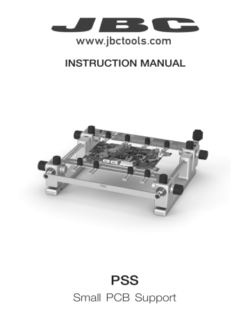 JBC PSS Small PCB Support Owner's Manual | Manualzz