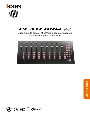 Icon Platform M Control Surface Manual de usuario | Manualzz