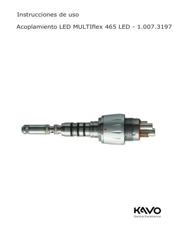 KaVo MULTIflex 465LED Instrucciones de operación | Manualzz