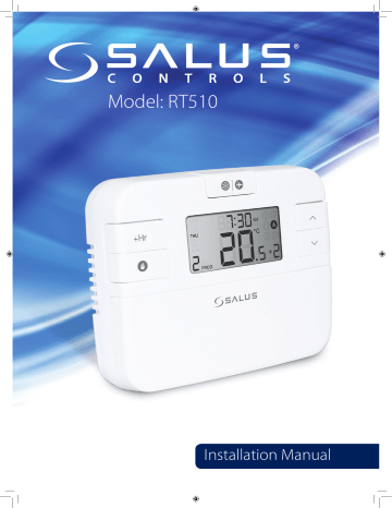 Salus RT510 Electronic Room Thermostat Installation manual | Manualzz