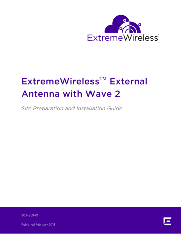 Extreme Networks Antennas Specification Guides Installation Guide ...