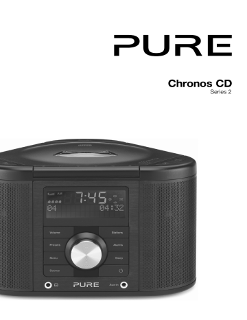 Pure Chronos CD II Digital Radio User Guide | Manualzz