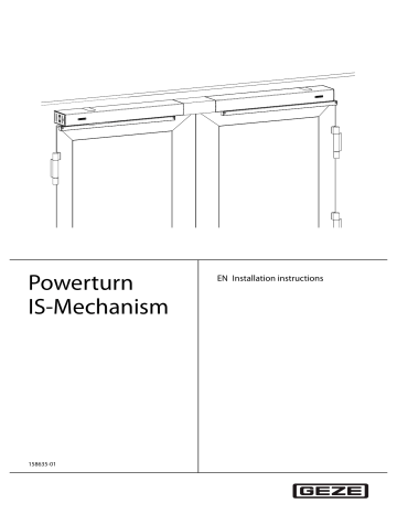 GEZE Powerturn F/R-IS Electromechanical swing door drive system ...