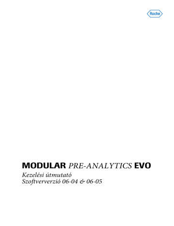 Roche MODULAR Pre Analytics Operators Manual | Manualzz