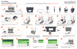 quadient iX-3 Series - User manual, User Guide, installation Guide