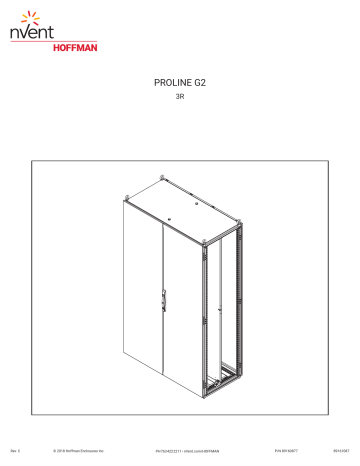Nvent ProLine G2 Type 3R Hardware Kit Instruction manual | Manualzz