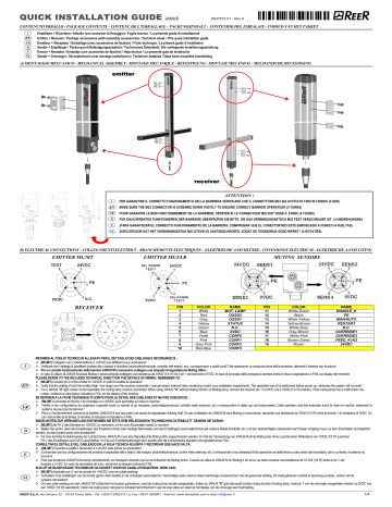 Reer JANUS Quick Installation Guide | Manualzz