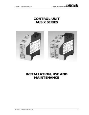 Reer AU SXM Owner manual | Manualzz