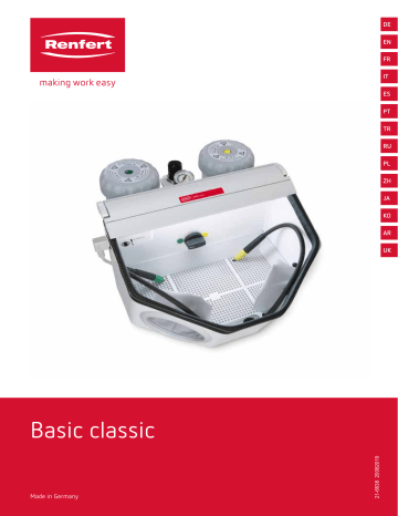 Renfert Basic classic 294xxxxx instruction manual | Manualzz