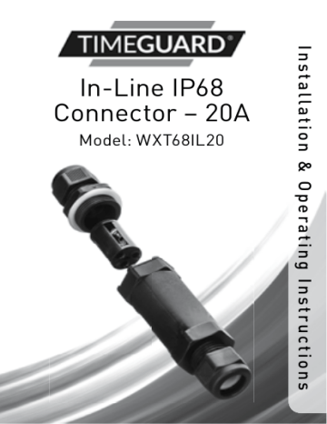 Timeguard WXT68IL20 Instructions | Manualzz
