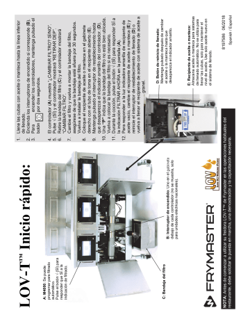 Frymaster McDonald's LOV-T Fryer Guia de referencia | Manualzz