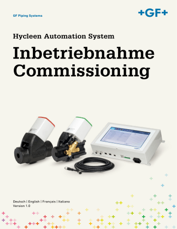 GF Hycleen Automation System Commissioning Owner's Manual | Manualzz