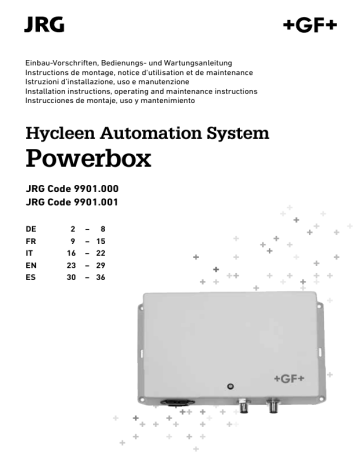 GF Hycleen Automation System Powerbox, 9901.000, JRG Hycleen ...