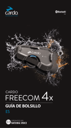 Cardo Systems FREECOM 4x - User manual, Quick Setup guide, quick guide