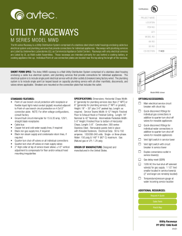 Avtec MWD Spec Sheet | Manualzz