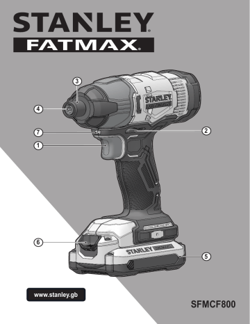 STANLEY SFMCF800 Impact driver type h1 Instruction Manual | Manualzz