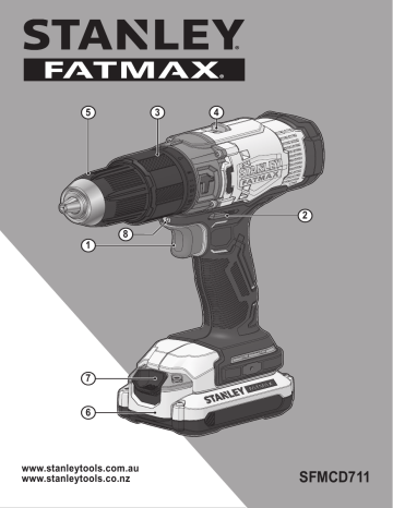 STANLEY SFMCD711M1 Hammer drill Instruction Manual | Manualzz