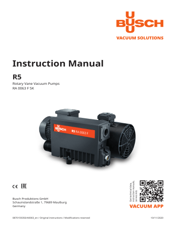 5.5.1 Wiring Diagram Level Switch (Optional). Busch R5 RA 0063/0100 F ...