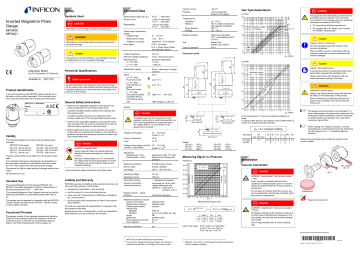 Inficon MPG40x Operating Manual | Manualzz