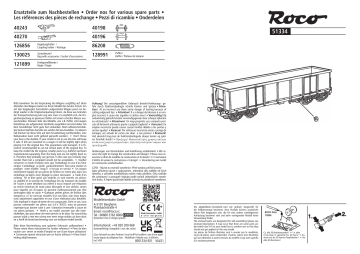 Roco 51334 Diesel locomotive class 2045 Use Instructions | Manualzz
