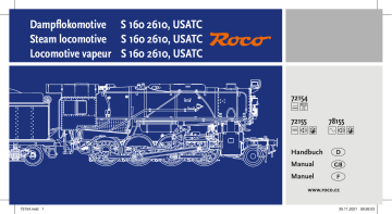 roco 72155, 72154, 78155 Benutzerhandbuch | Manualzz