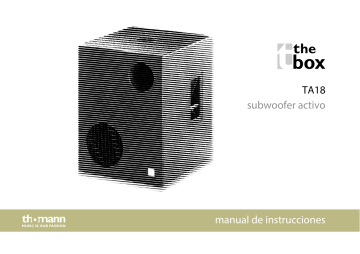 The box TA18 Manual de usuario | Manualzz