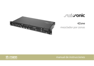 swissonic 4Zone Manual de usuario | Manualzz