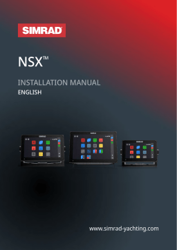 Simrad NSX - Installation manual, Quick start Guide | manualzz.com