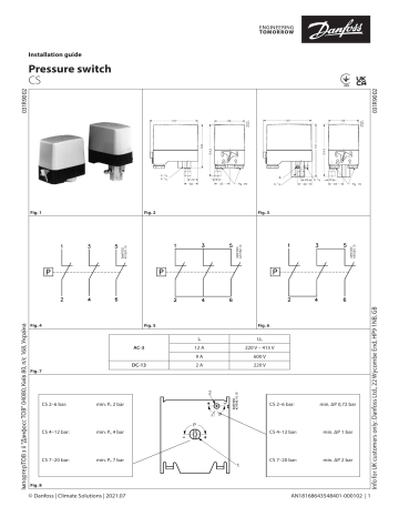 Danfoss CS Installatie gids | Manualzz