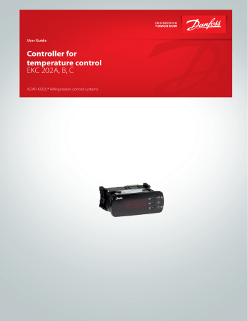 Danfoss EKC 202B Controller for temperature control - 202A, B,C - 302A, B User Guide | Manualzz