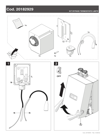 Riello High limit thermostat CONDEXA PRO NA Installation manual | Manualzz