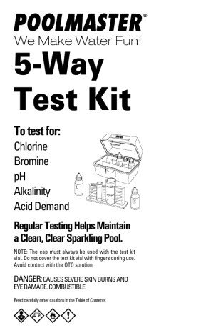Poolmaster 22280 Test Kit Instructions | Manualzz