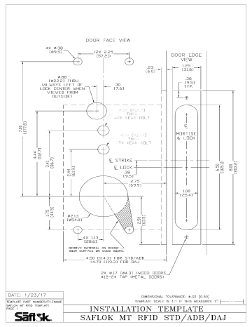 Dormakaba Saflok MT RFID Instructions | Manualzz