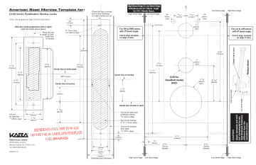 Dormakaba Simplex 8100 Drilling Parts and Diagram | Manualzz