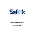 Saflok System 6000 Reference Manual | Manualzz