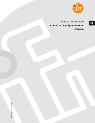 IFM CP9050 ISO 2575 symbols for CODESYS 3.5 El manual del propietario ...
