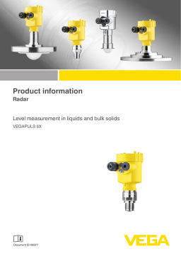 Vega VEGAPULS 6X - Product information, Specification, Operating ...