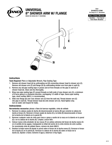 Danco 89179 8 Instructions | Manualzz