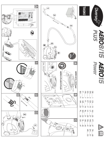 Taski AERO 8/15 PLUS / 15 Power Instrucțiuni de utilizare | Manualzz