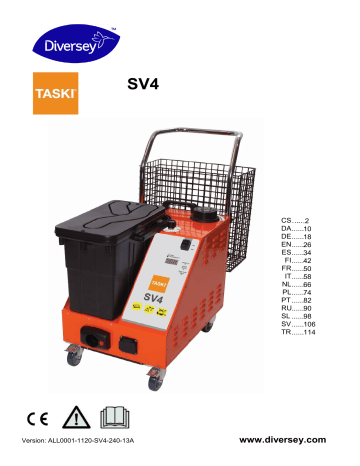 Taski Steam SV4 Mode d'emploi | Manualzz