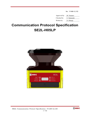 Data Encoding and Decoding. IDEC SE2L | Manualzz