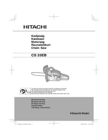 Hikoki CS33EB CHAIN SAW Instruction Manual | Manualzz