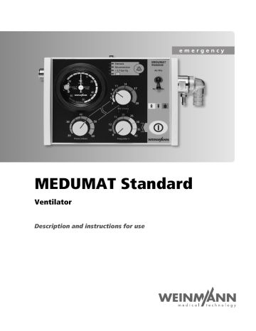 Weinmann Ventilation - MEDUMAT Standard Instructions for use | Manualzz