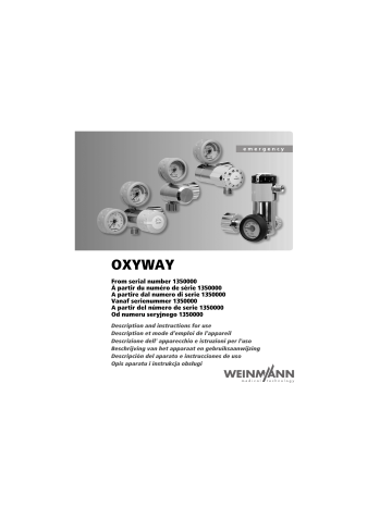 Weinmann Oxygen systems - OXYWAY Oxygen Pressure Reducers and Flow ...