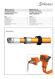Staubli PerforMore - Assembly Instructions, User manual | manualzz.com