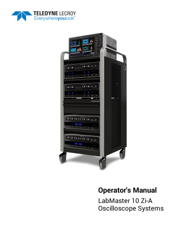 Lecroy LabMaster 10 Zi-A Oscilloscope Manual | Manualzz