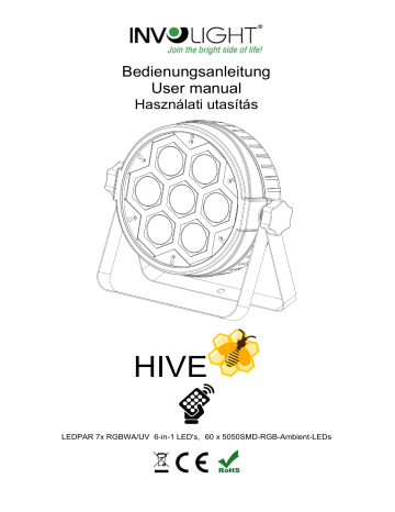 Involight HIVE Manual | Manualzz