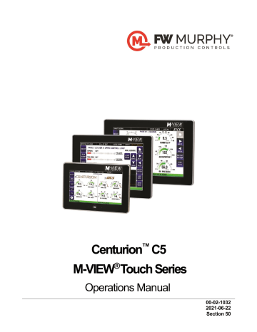 Murphy Centurion C5 Controller Manual | Manualzz