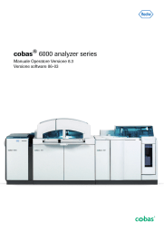 Roche cobas c 501 - Operator's manual, quick guide, Reference guide