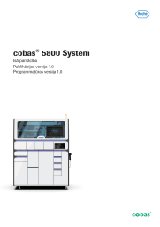 Roche cobas 5800 - User Guide, Reference guide, Operator's manual